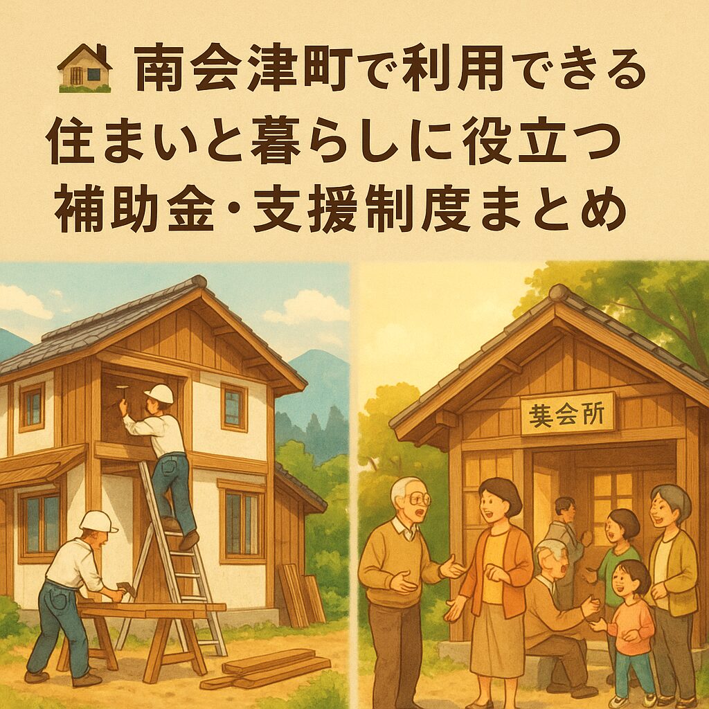 🏡 南会津町にお住まいの方・これから住む方へ • 福島県、会津・白河市・郡山の無垢材をつかった新築・リフォーム｜株式会社大橋工務店